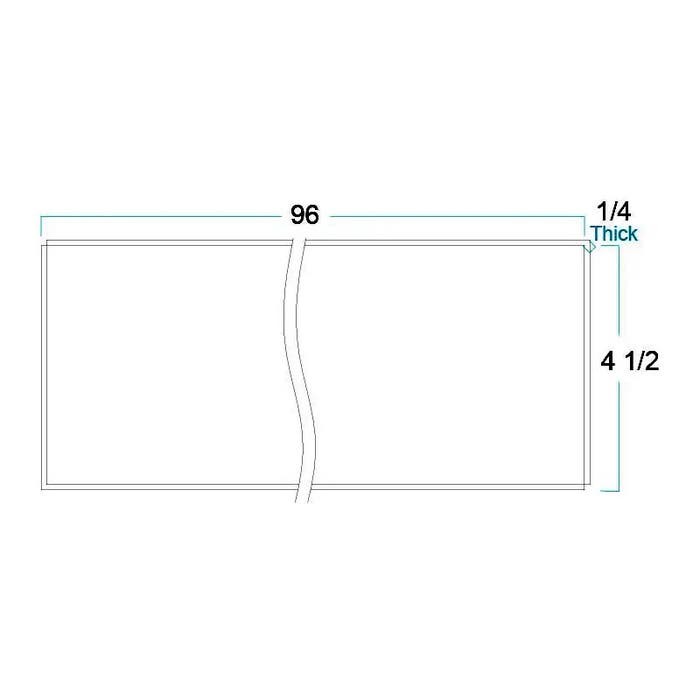 Craftsman Natural Shaker Toe Kick 96″ - Leen cabinets